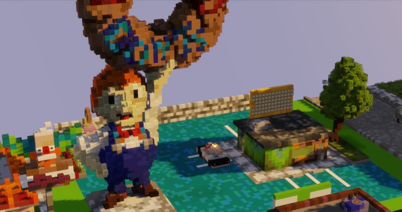 The Simpsons! Springfield - Minecraft Build Collection Minecraft Map