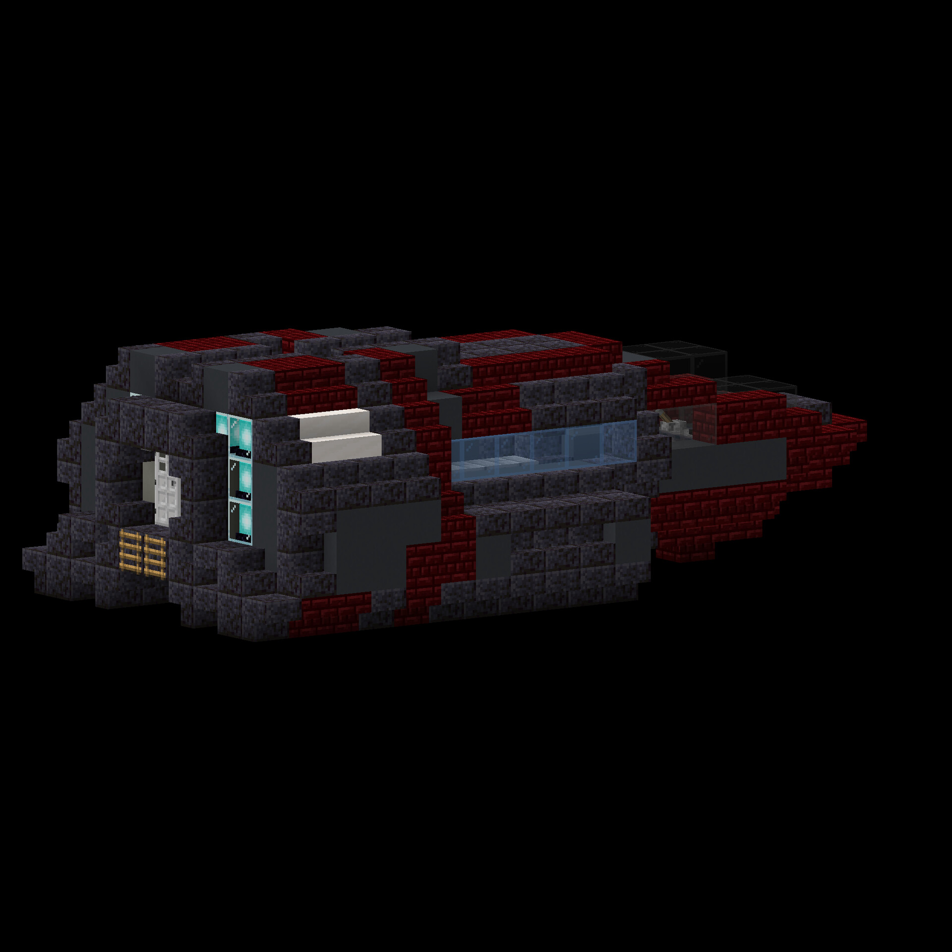 STD-Star trek discovery shuttle : Custom Class C shuttlecraft Minecraft Map