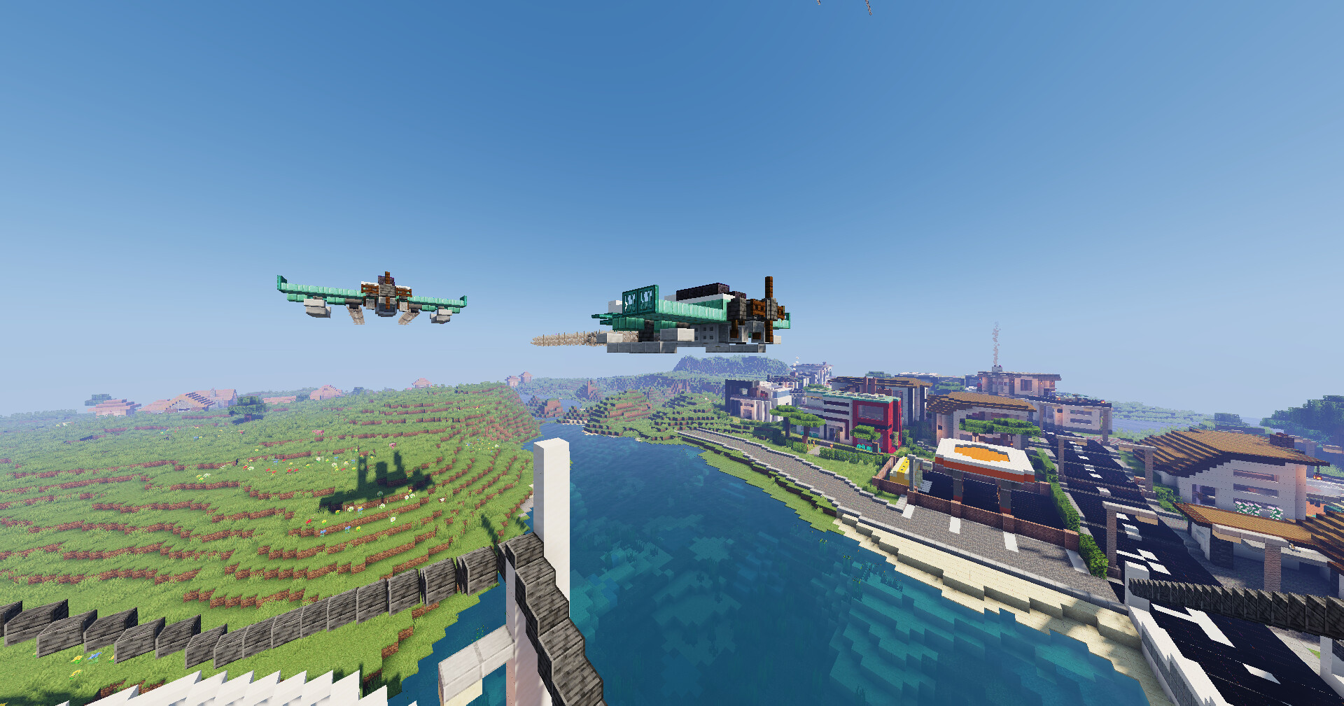 Small Propeller Plane 1.18 Minecraft Map