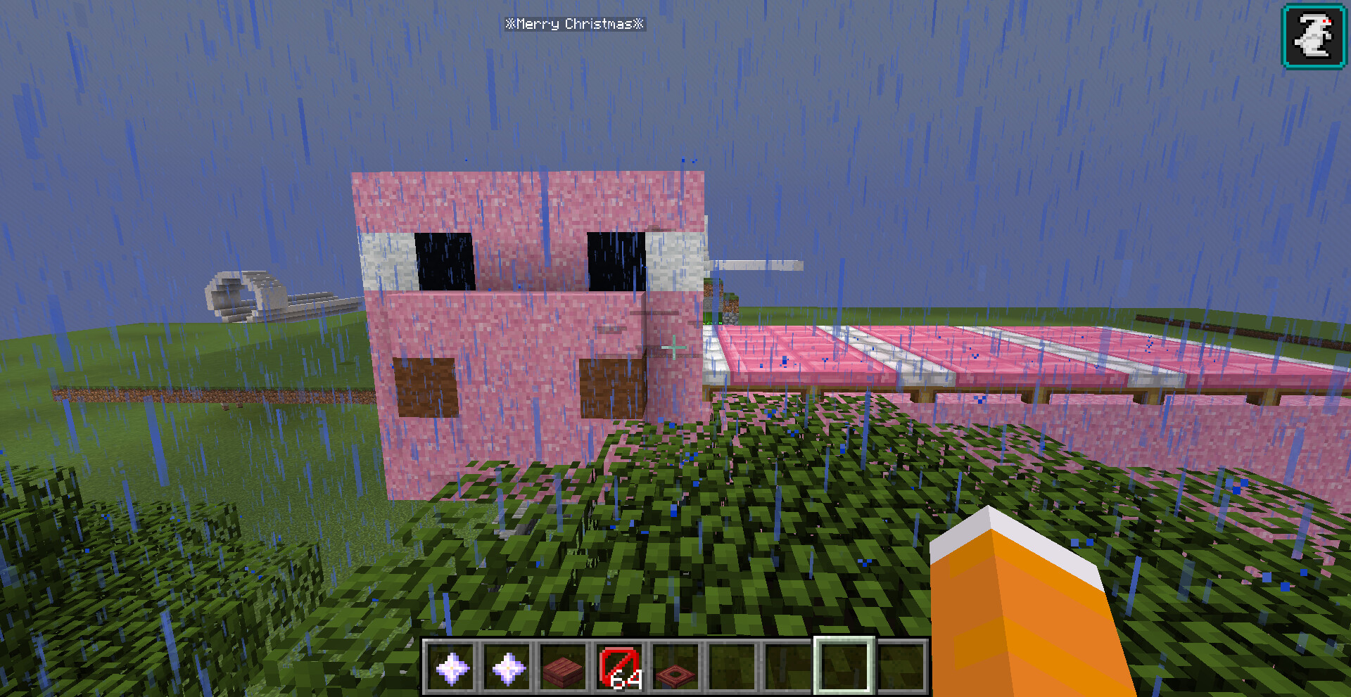Gigantic welcome pig Minecraft Map