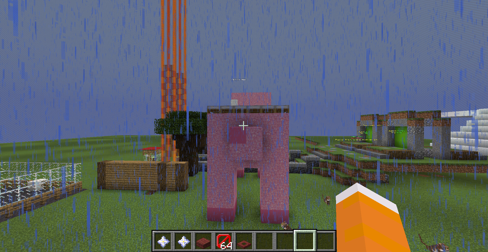 Gigantic welcome pig Minecraft Map