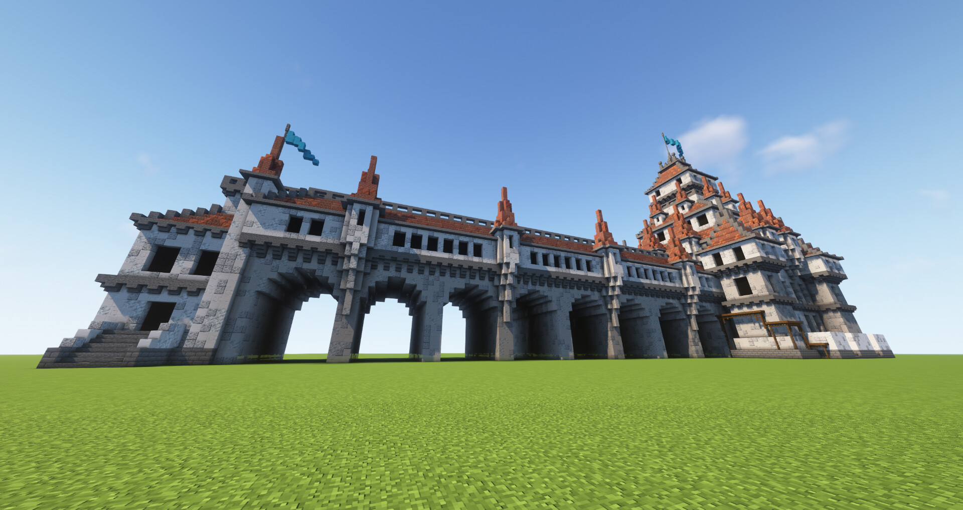 Bridge Building Minecraft Map