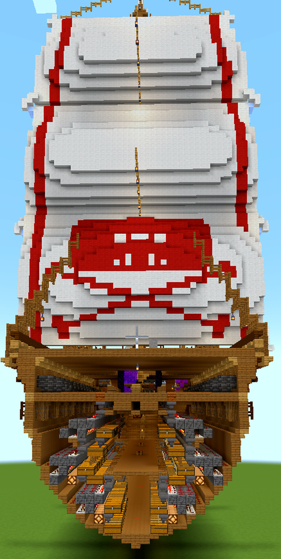 4 Million Capacity Item Sorter Pirate Ship with Super Smelter, Shulker ...