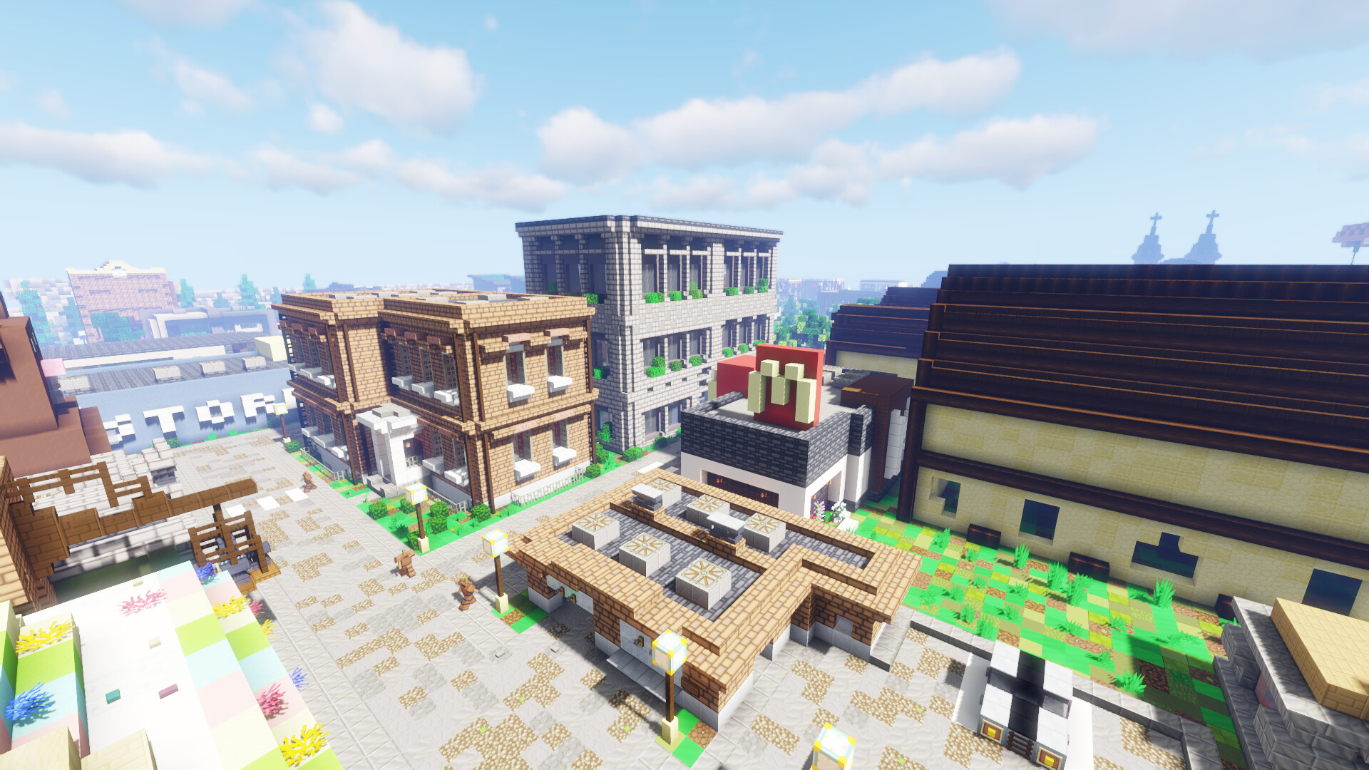 Melrose City Minecraft Map
