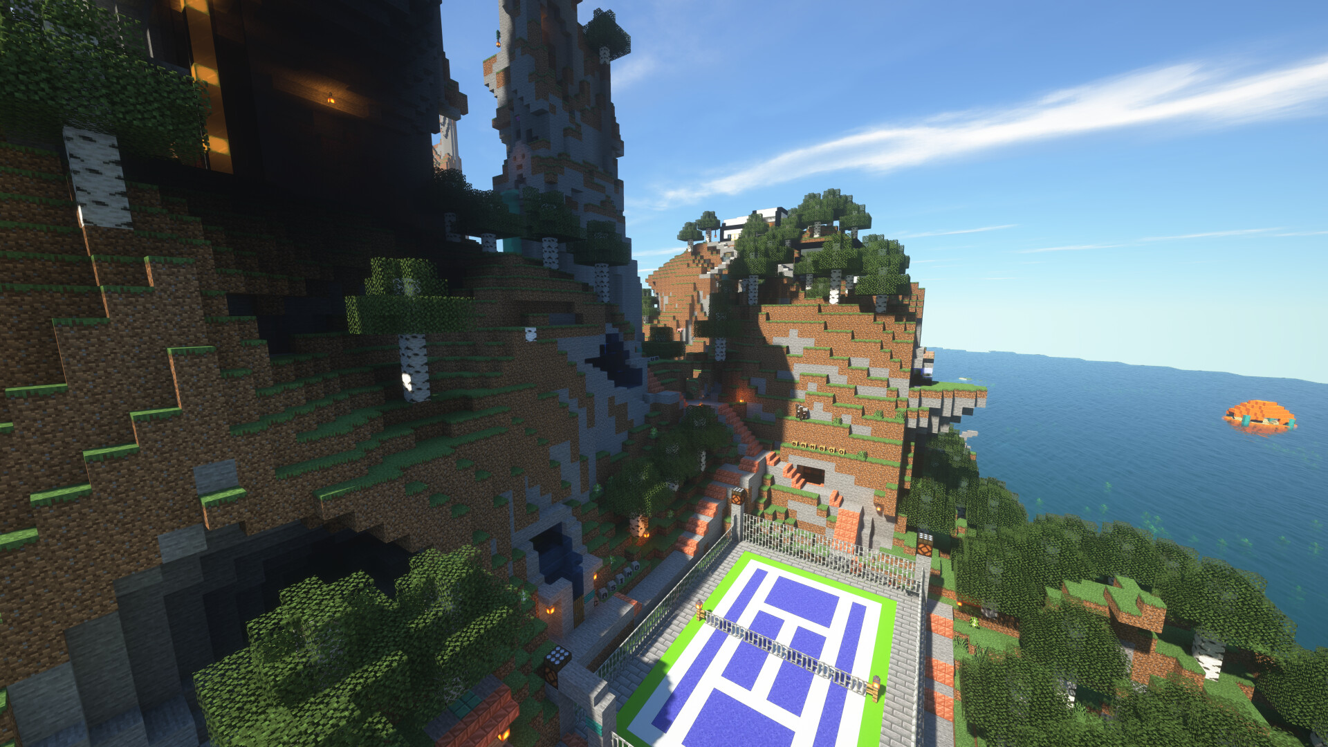 Island resort Minecraft Map