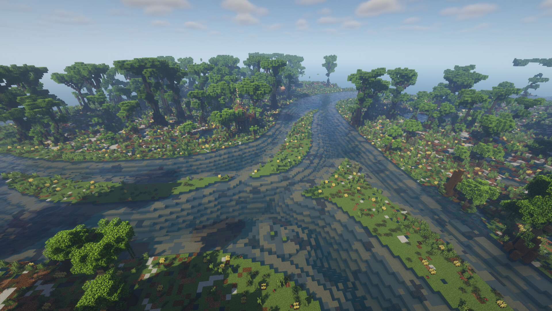 Atmora a Minecraft map - 18,000 x 9000 multibiome custom map Minecraft Map