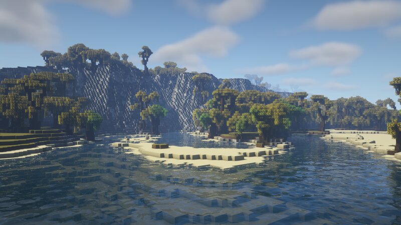 Atmora a Minecraft map - 18,000 x 9000 multibiome custom map Minecraft Map