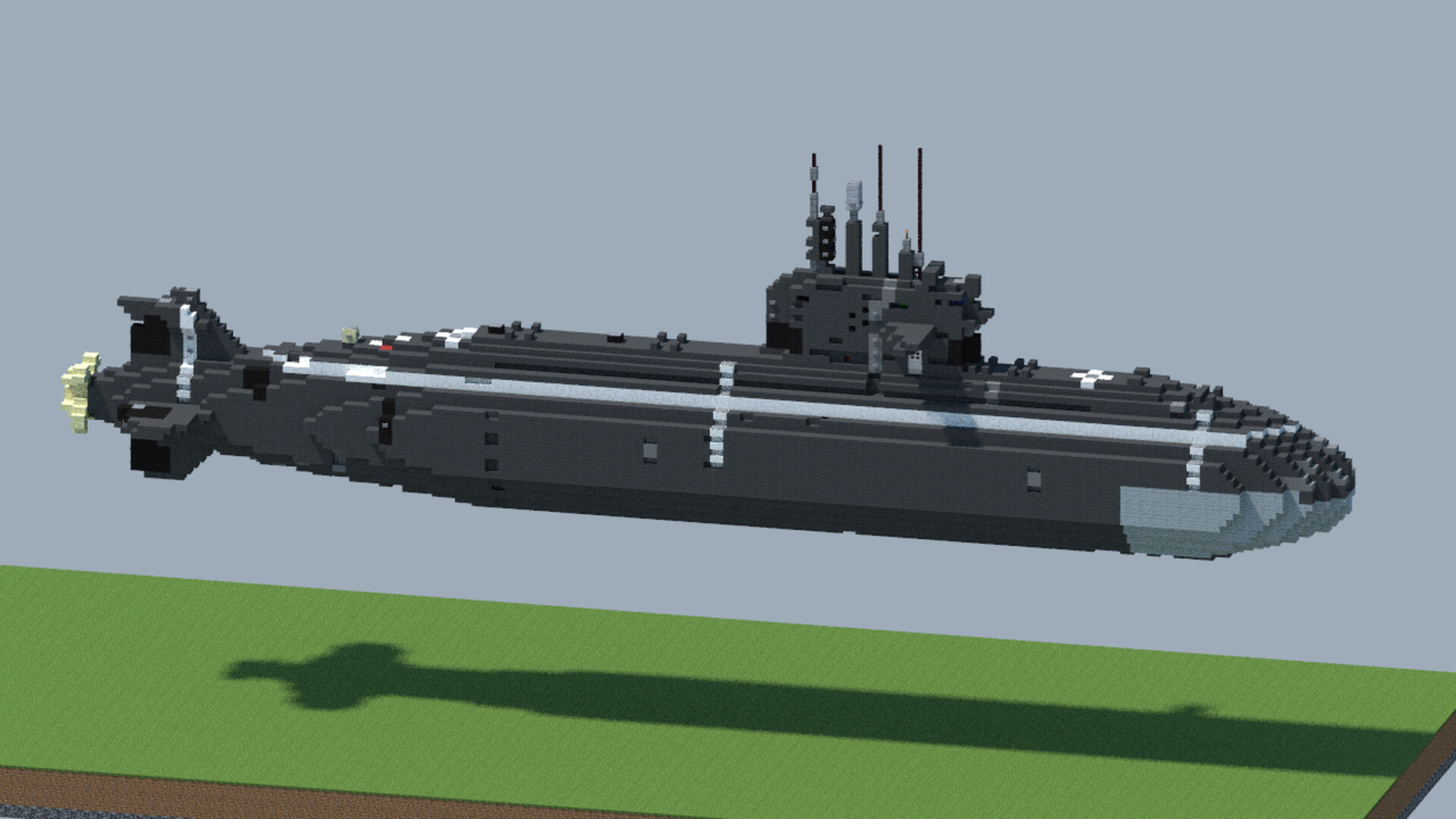 Lada class Submarine [Russian navy] Minecraft Map