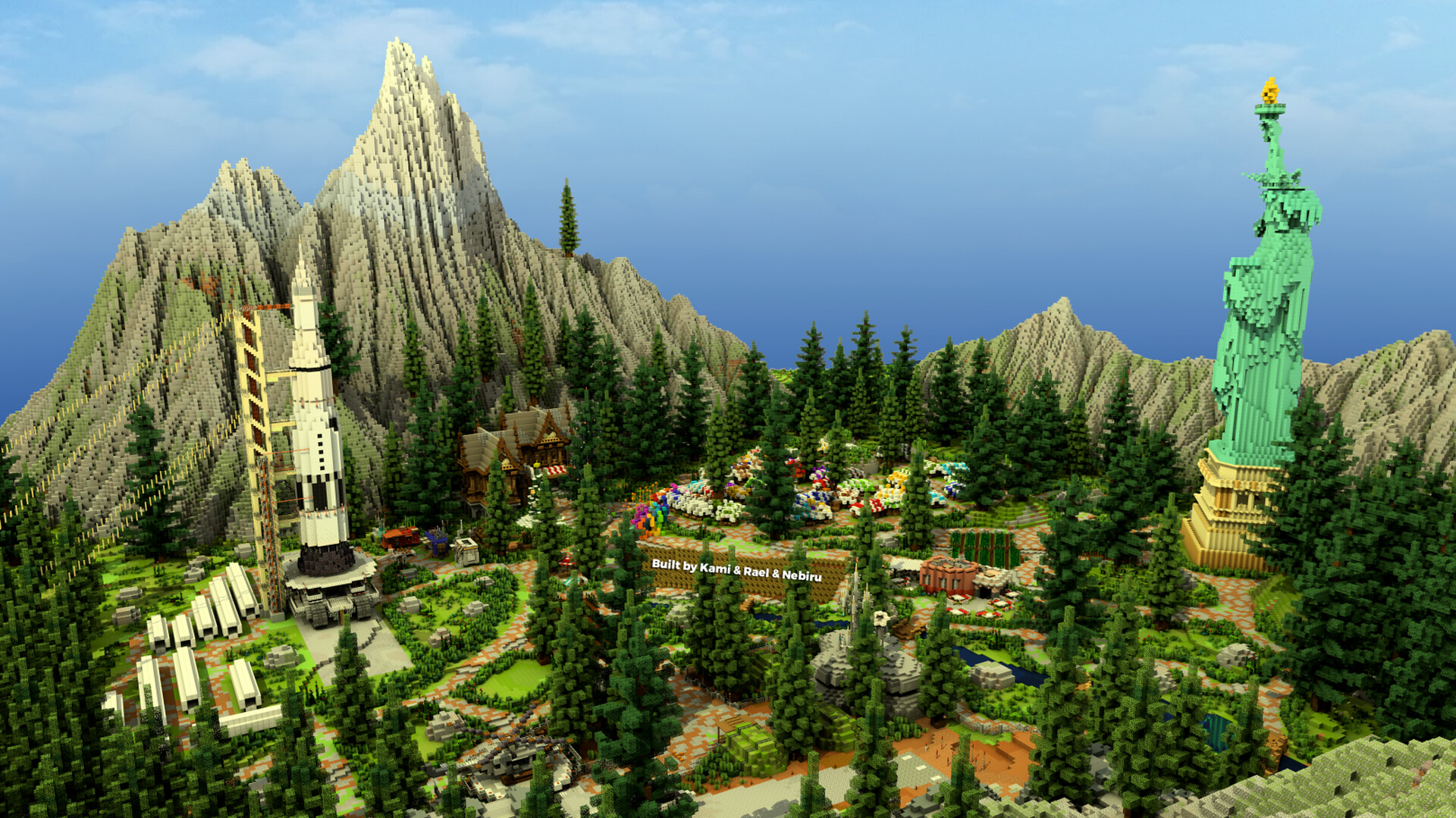 The Earth Spawn - KiwiSMP Minecraft Map