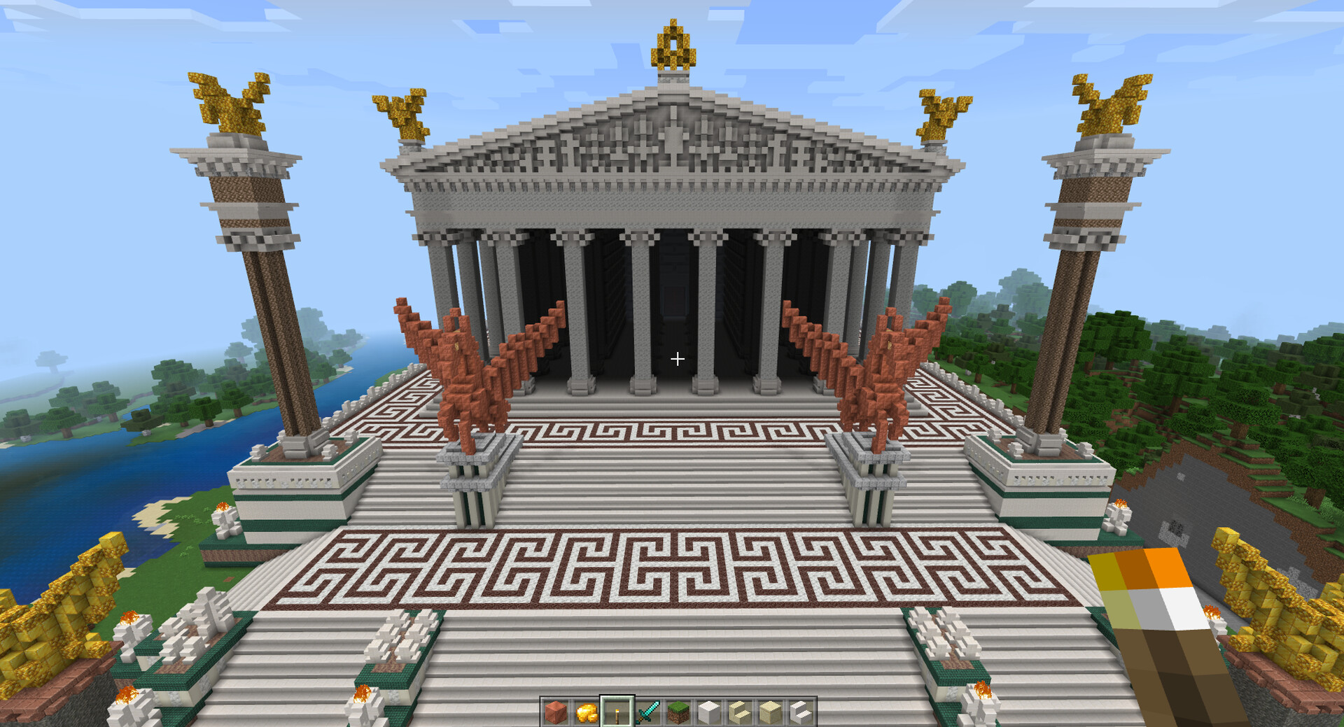 Artemision or Temple of Artemis at Ephesus Minecraft Map