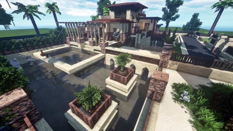 Mediterranean House (Free Download) Minecraft Map