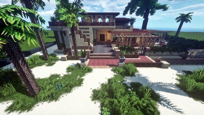 Mediterranean House (Free Download) Minecraft Map