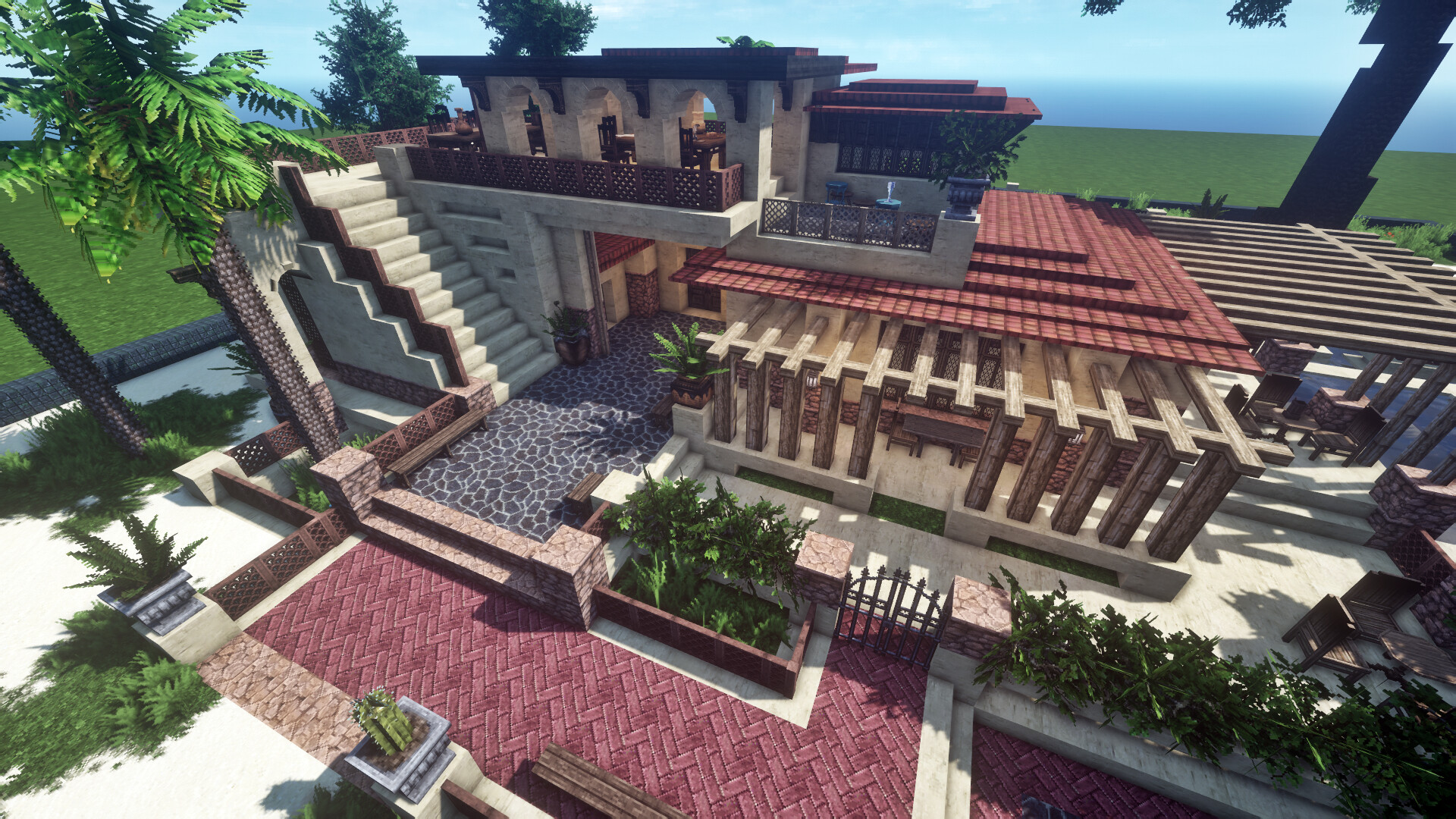Mediterranean House (Free Download) Minecraft Map