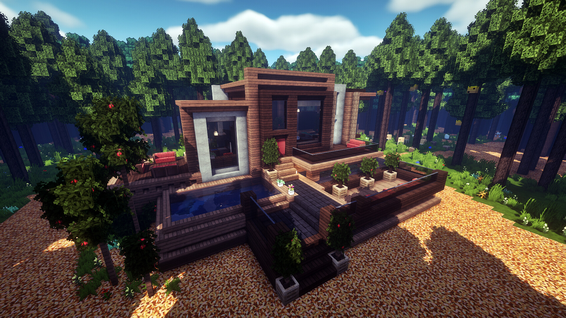 Cabin In The Woods (Vanilla 1.19.2) Minecraft Map