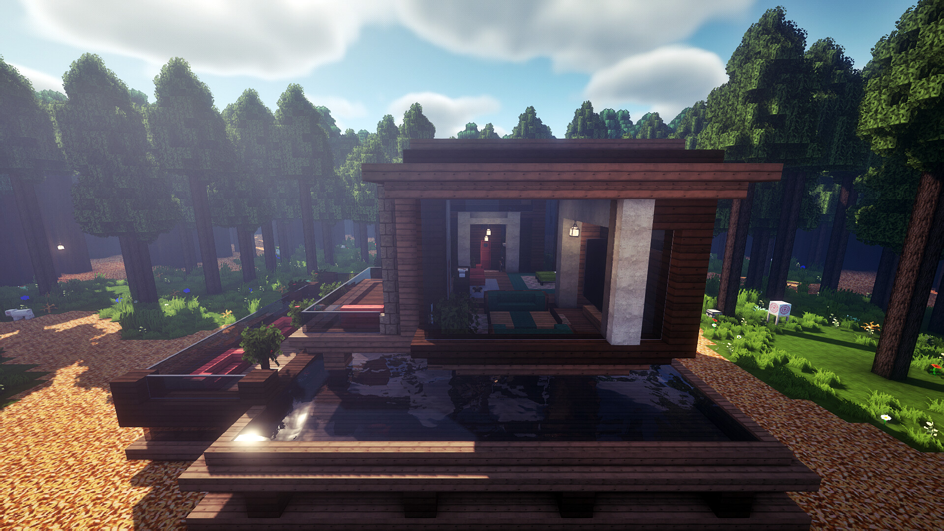 Cabin In The Woods (Vanilla 1.19.2) Minecraft Map