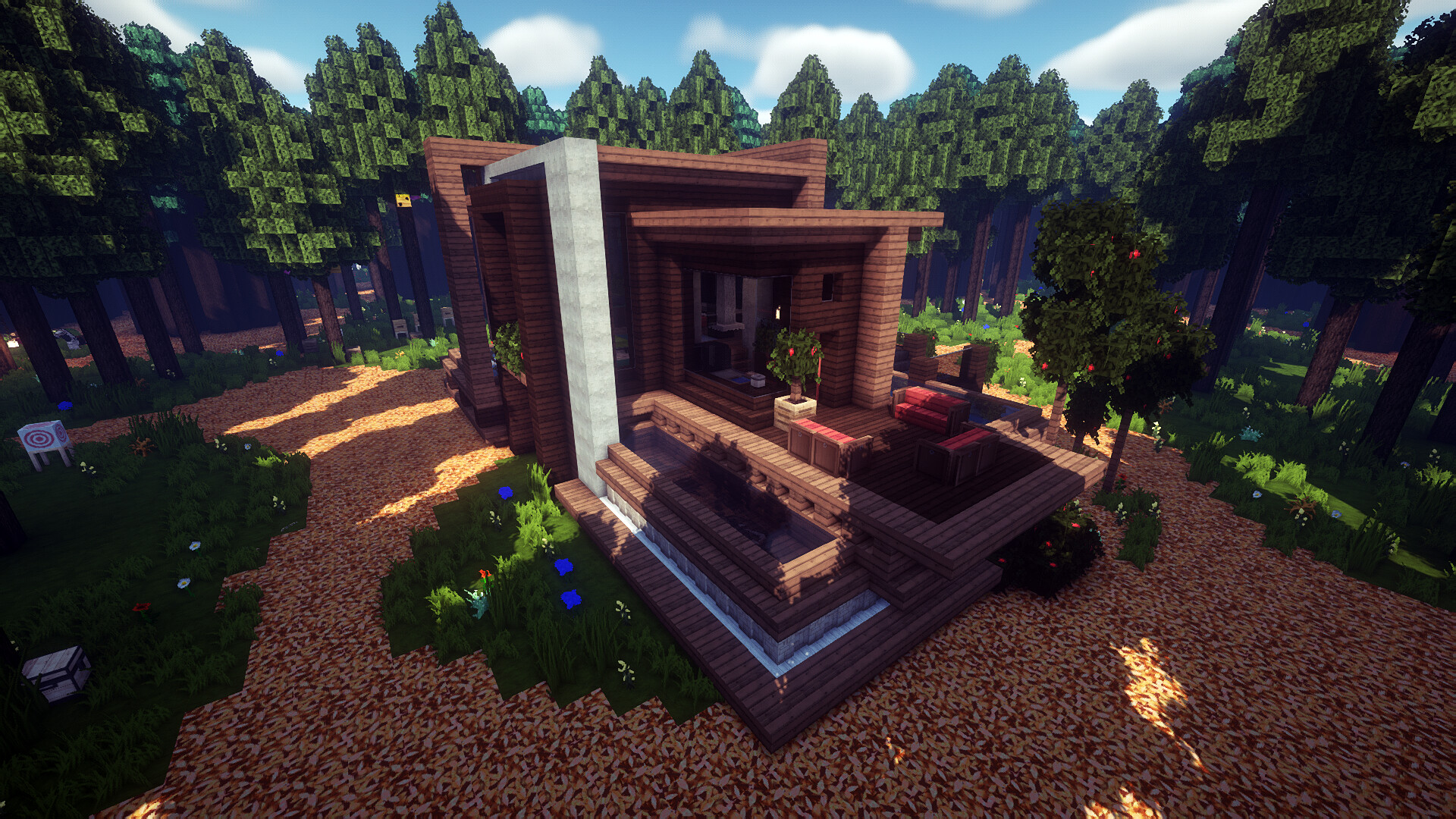 Cabin In The Woods (Vanilla 1.19.2) Minecraft Map