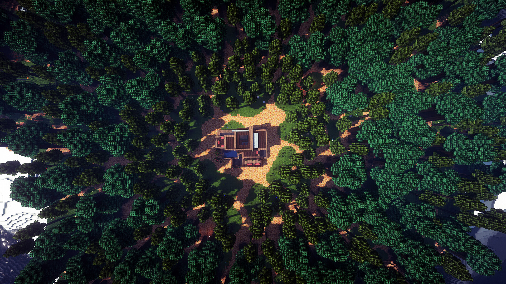 Cabin In The Woods (Vanilla 1.19.2) Minecraft Map
