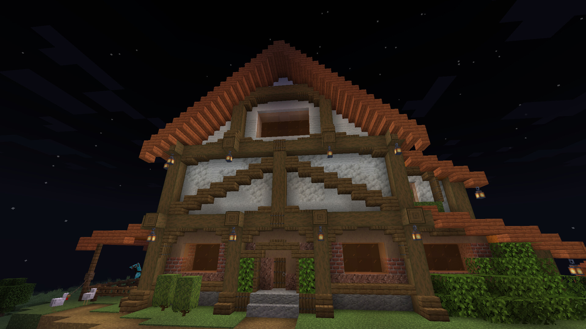 Administration house for Illewood / Здание администрации города Иллевуд ...