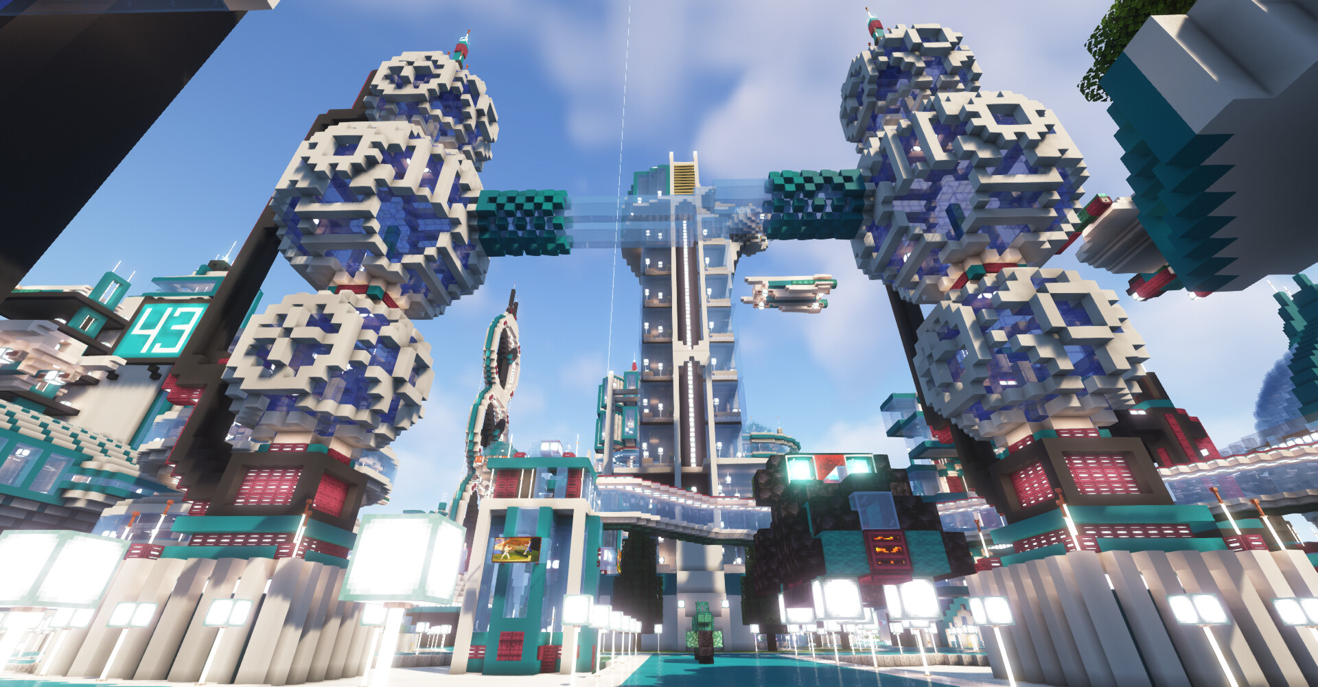 NeoCyberCity Minecraft Map