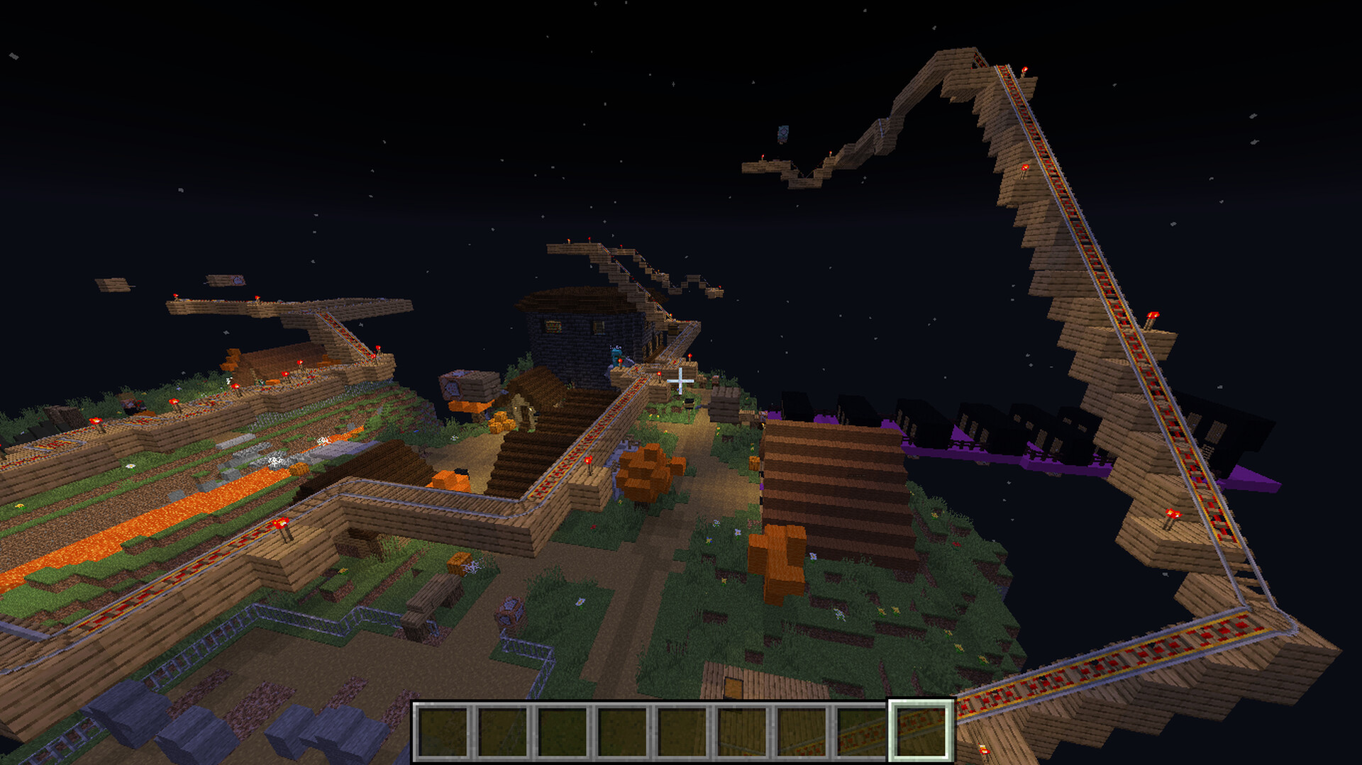 HALLOWEEN THEME PARK! - Minecraft Map 1.19 Minecraft Map