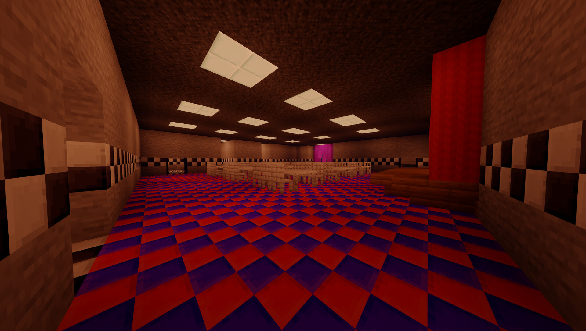 FNAF1 Pizzeria Minecraft Map