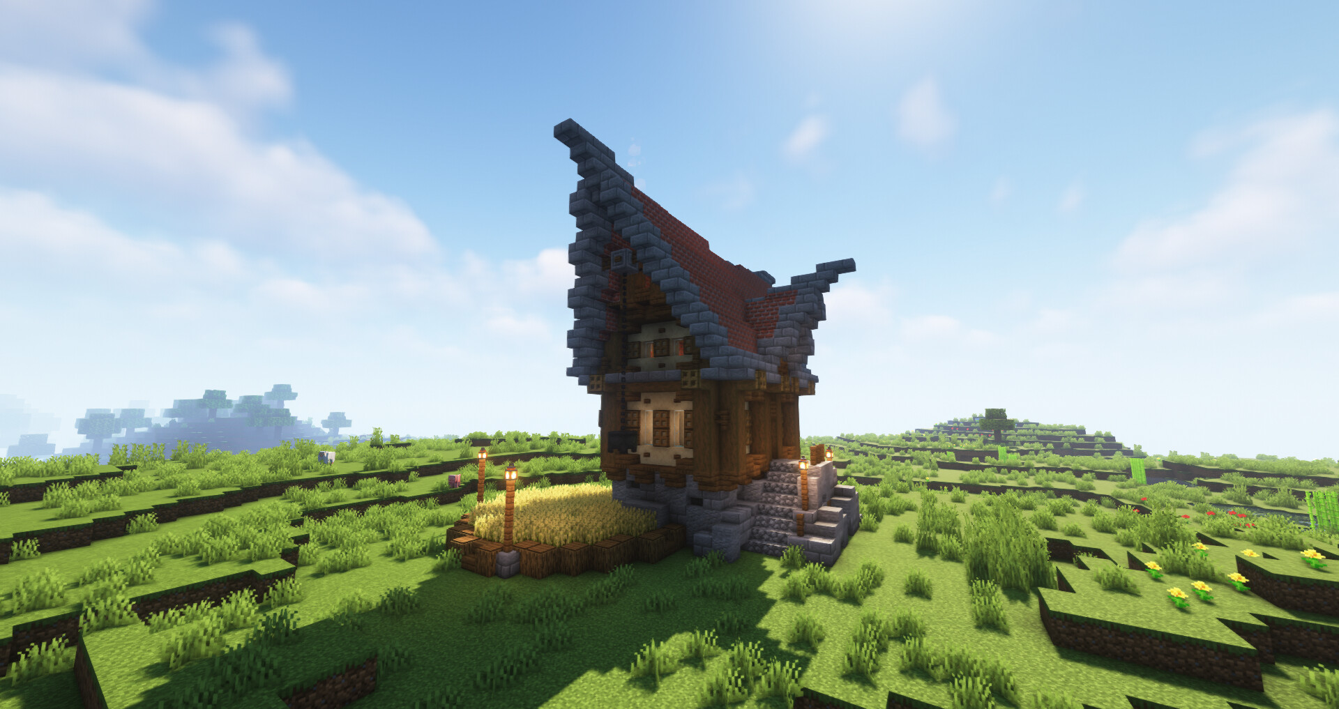 Medieval Farm house Minecraft Map