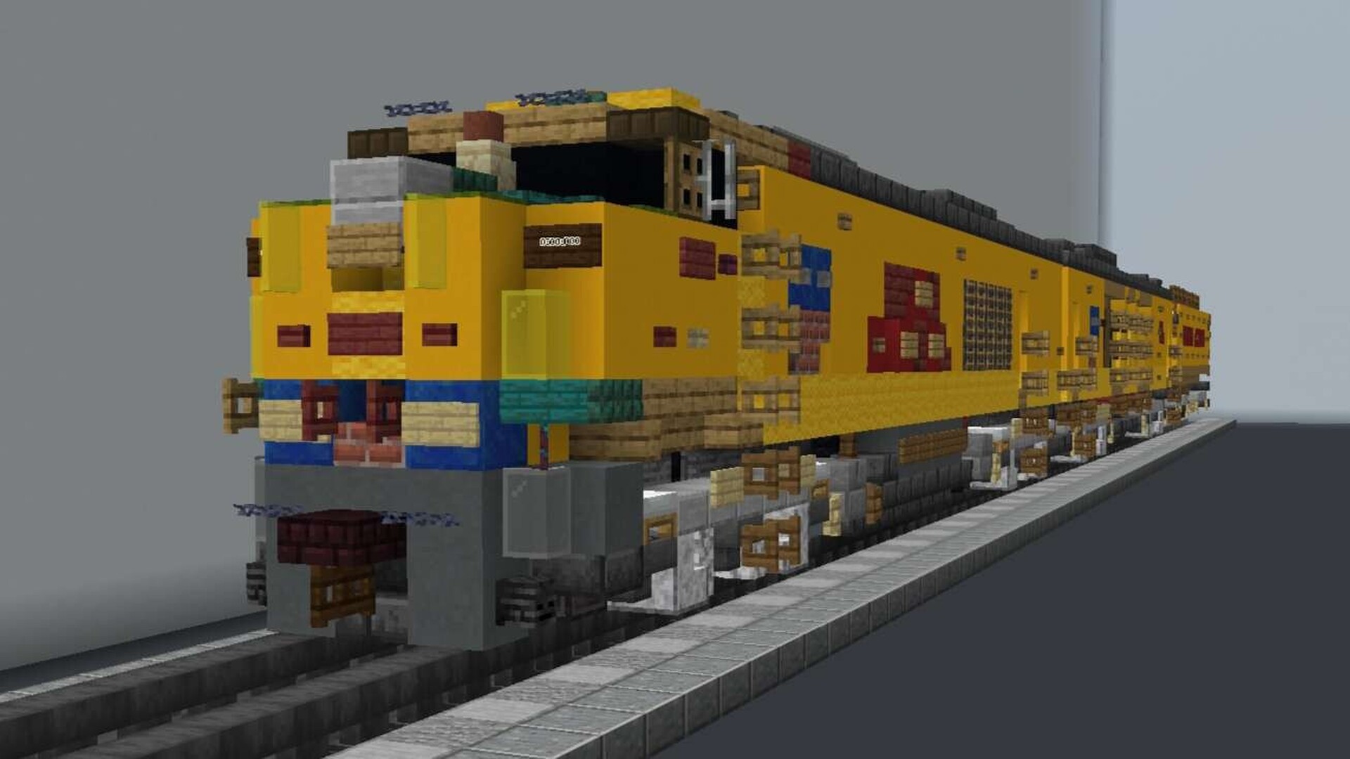 Minecraft Union Pacific GTEL 3rd Gen Gas Turbine-Electric Locomotive ...