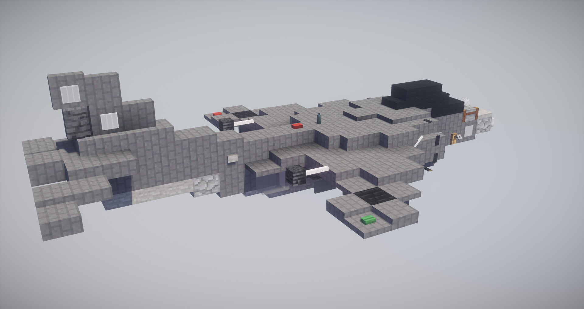 McDonnell Douglas AV-8B Harrier II Plus 1.5:1 Minecraft Map