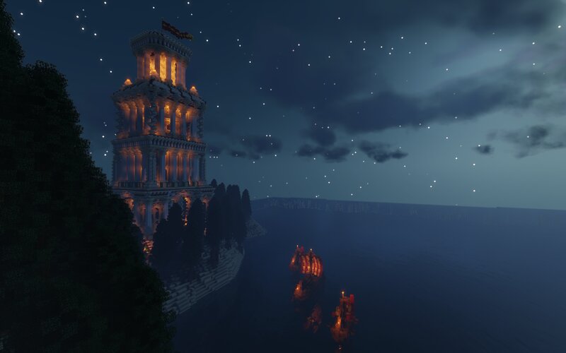 Roman Lighthouse + Download Minecraft Map