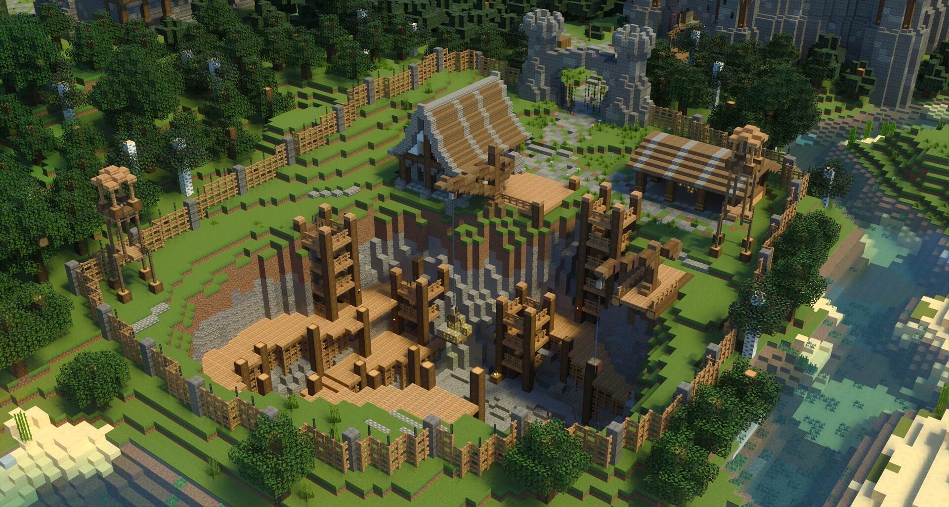 Hohenzollern Castle and Kingdom. [Java and Bedrock Map Release ...