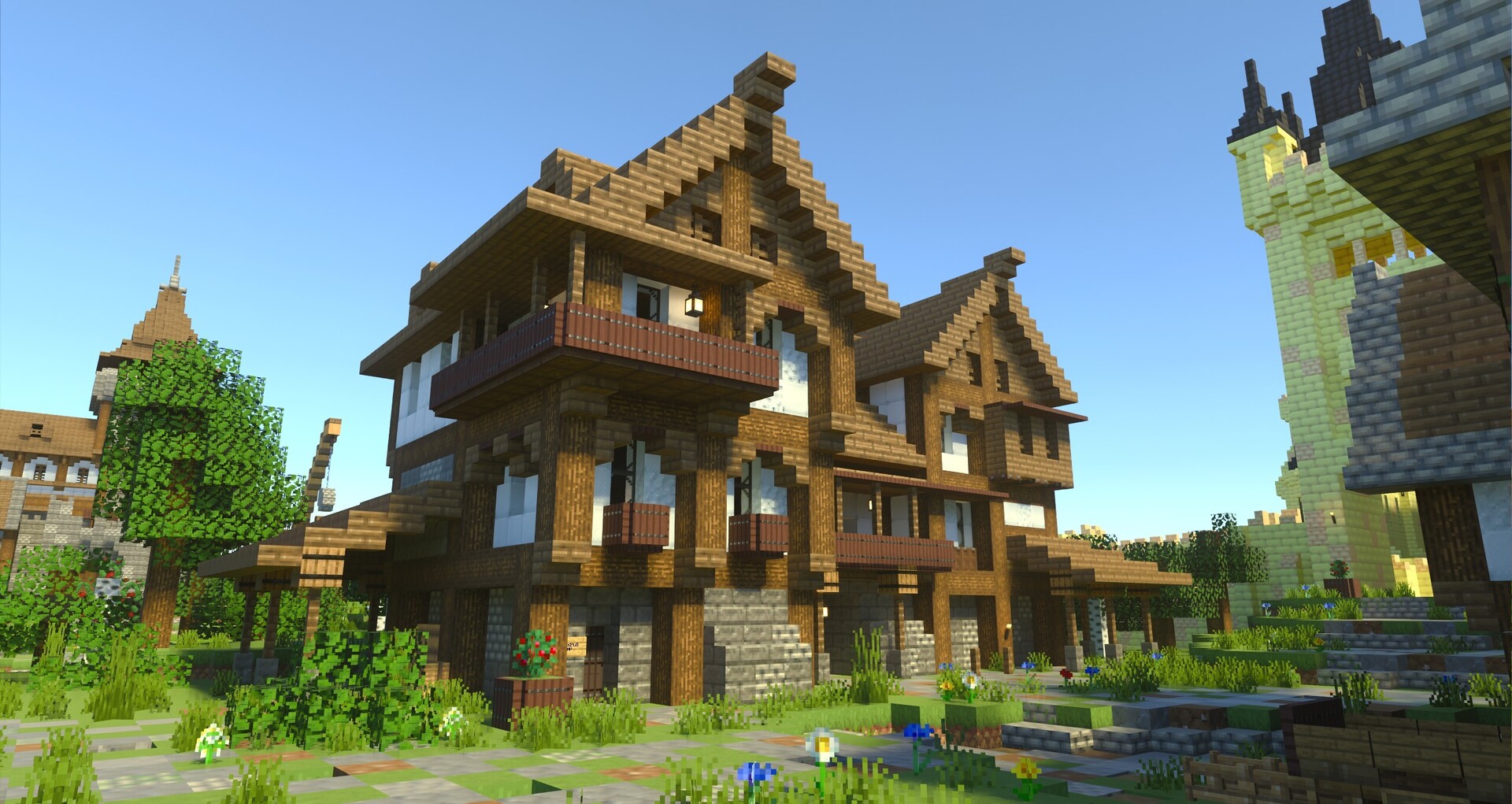 Hohenzollern Castle and Kingdom. [Java and Bedrock Map Release ...