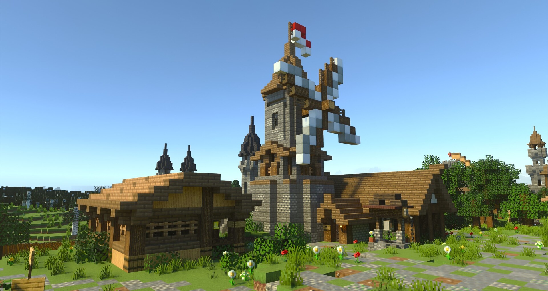Hohenzollern Castle and Kingdom. [Java and Bedrock Map Release ...