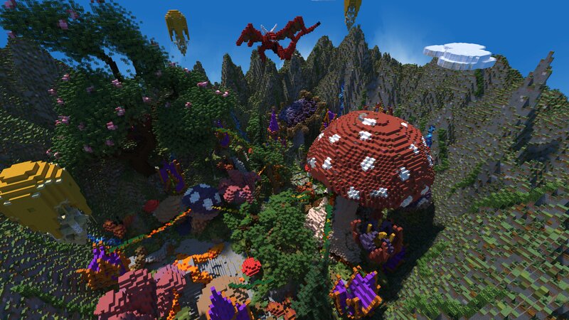 MYSTIC FOREST Minecraft Map