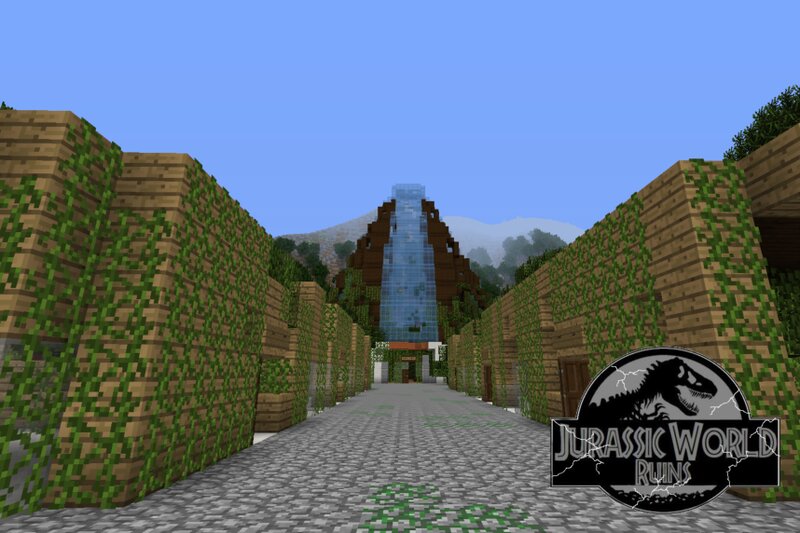 Jurassic World Ruins Minecraft Map