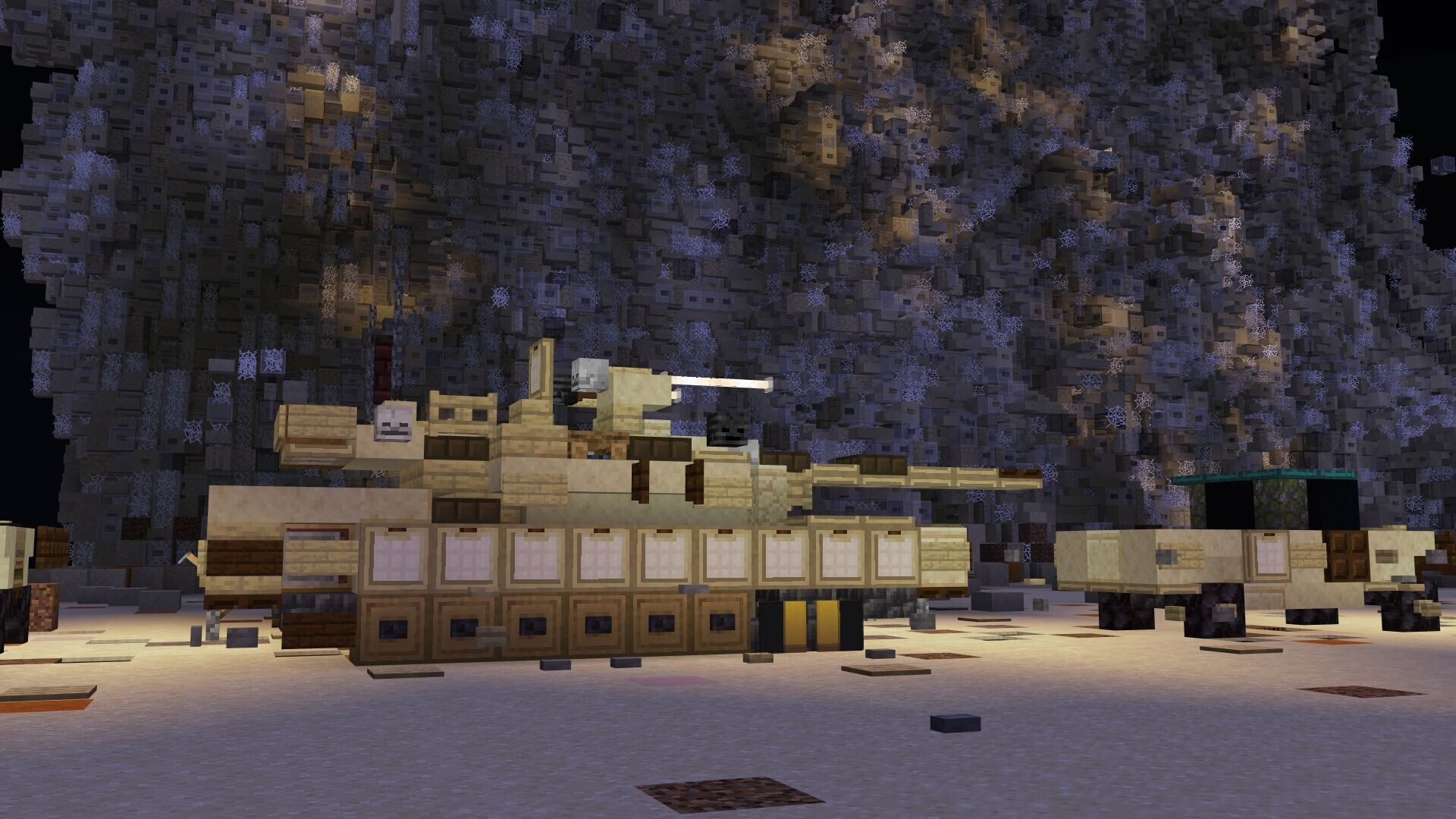 Sandstorm Diorama 1.5:1 Minecraft Map