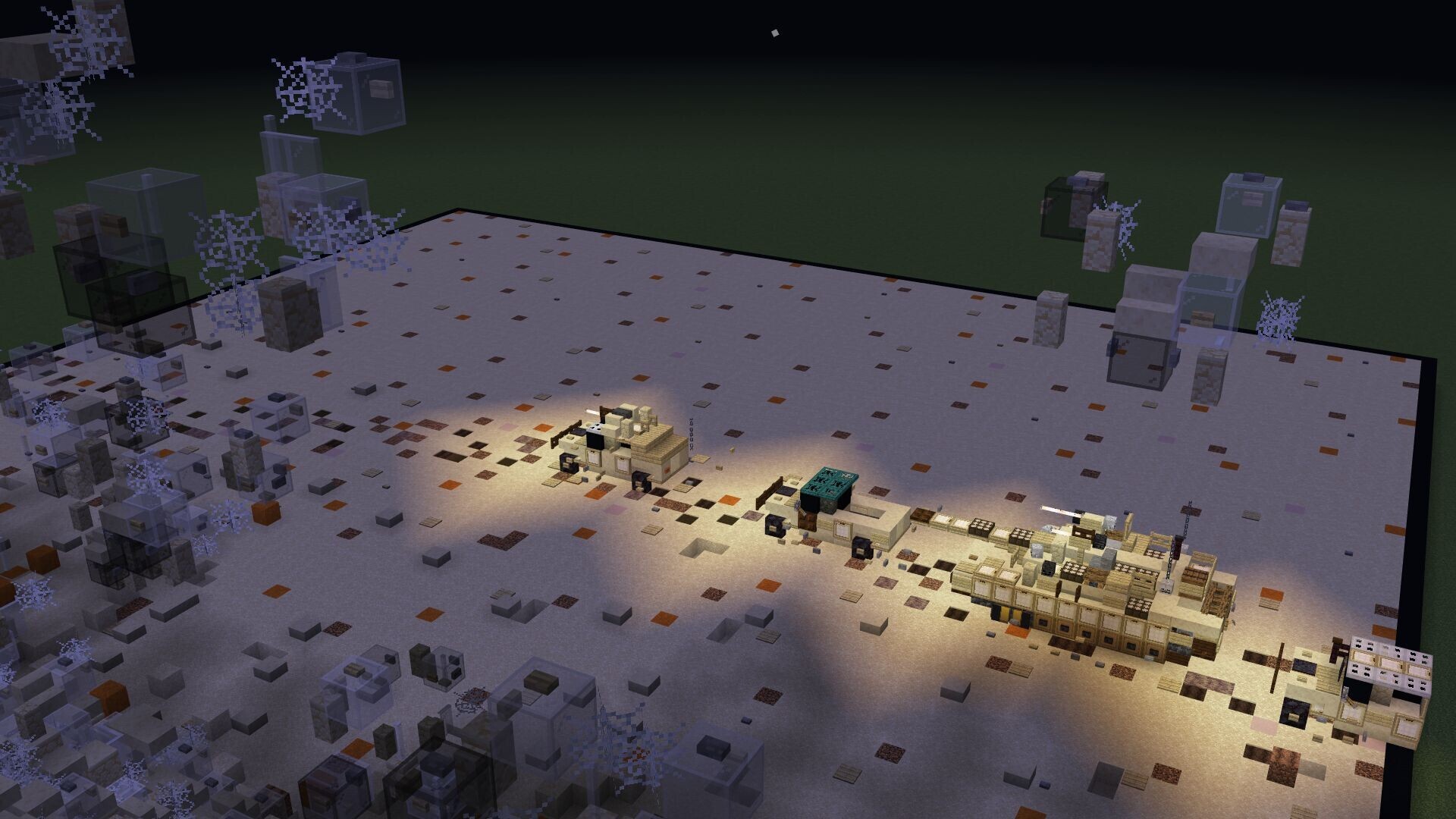 Sandstorm Diorama 1.5:1 Minecraft Map