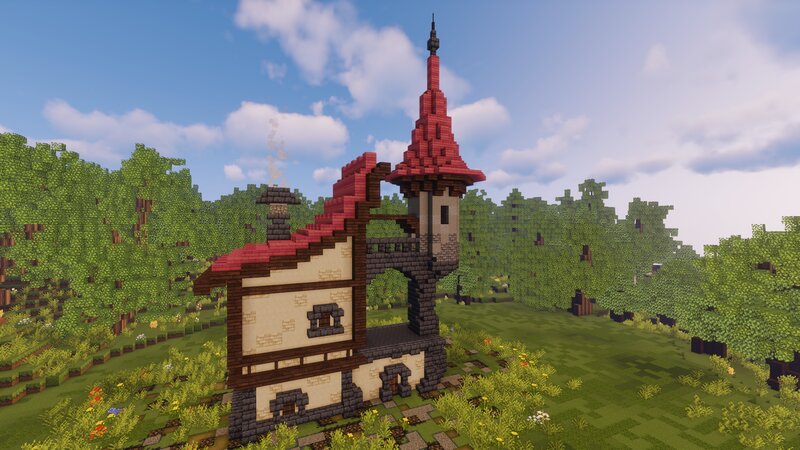 Fantasy House Minecraft Map