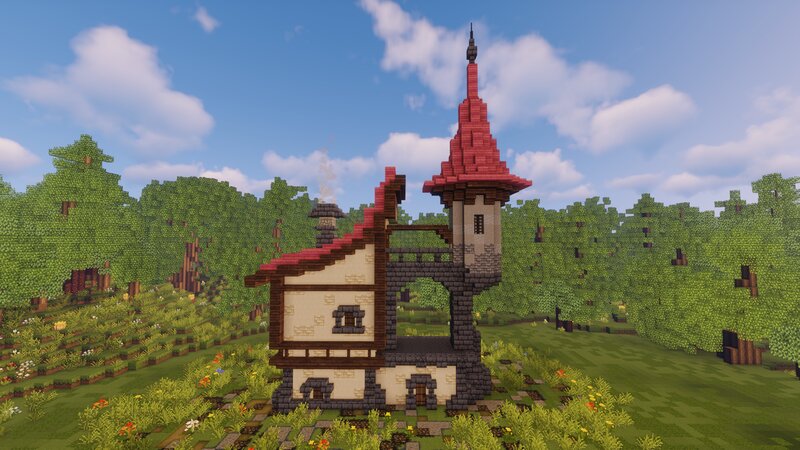 Fantasy House Minecraft Map