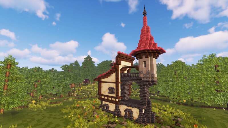 Fantasy House Minecraft Map