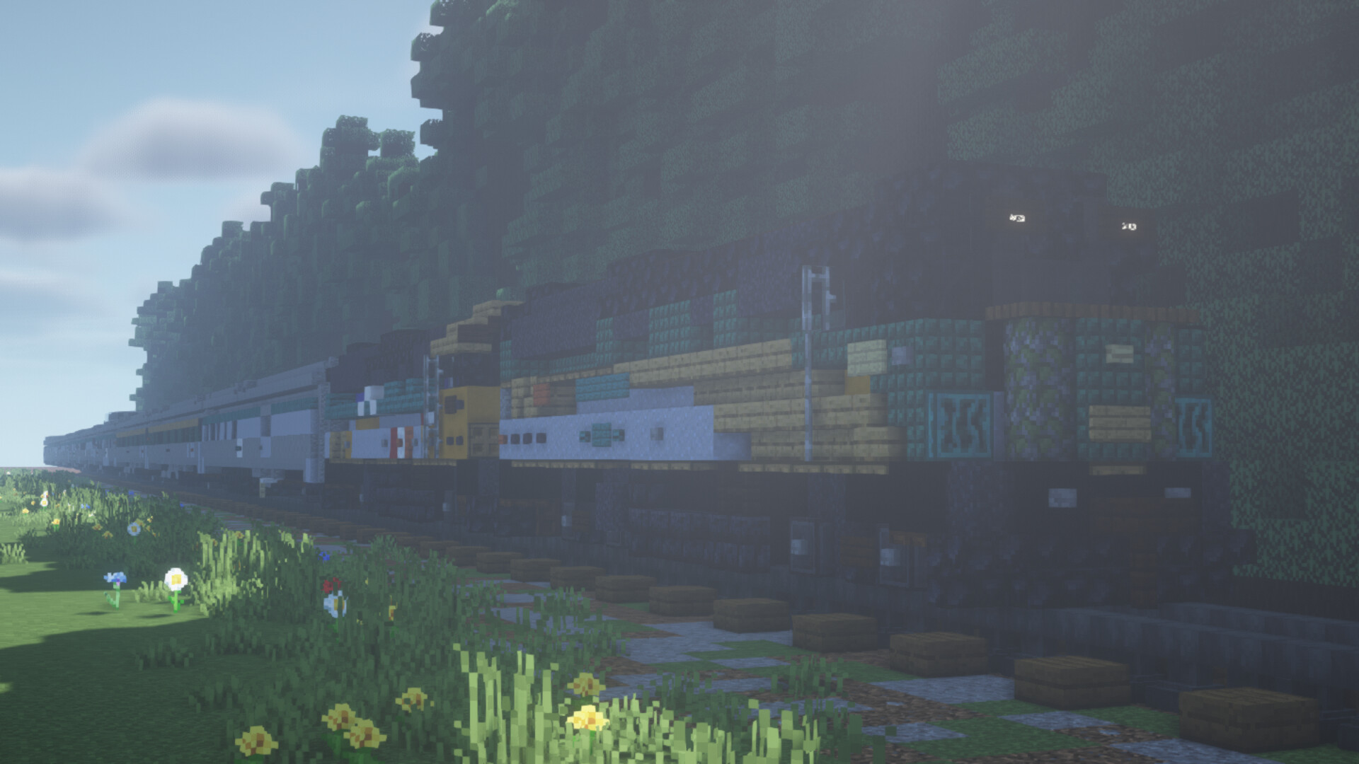 VIA Rail - The Canadian // Budd Company Rail Cars Minecraft Map