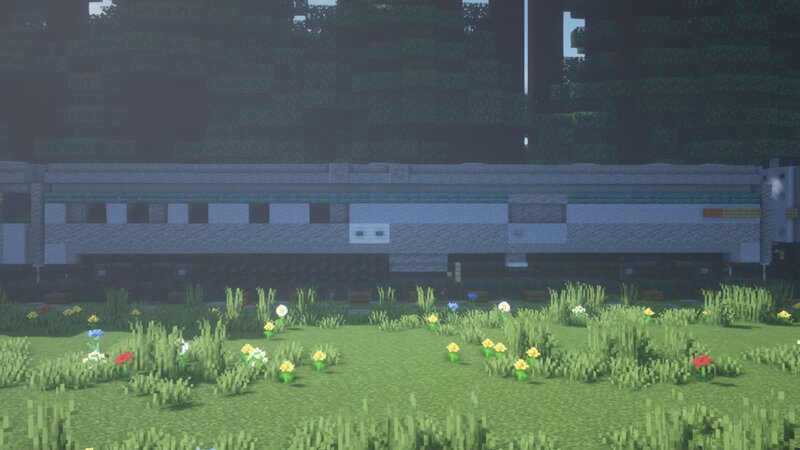 VIA Rail - The Canadian // Budd Company Rail Cars Minecraft Map