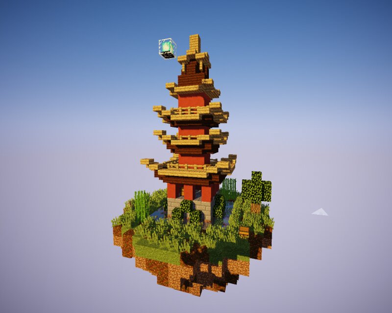 Skywars Map - Japanese Style Minecraft Map