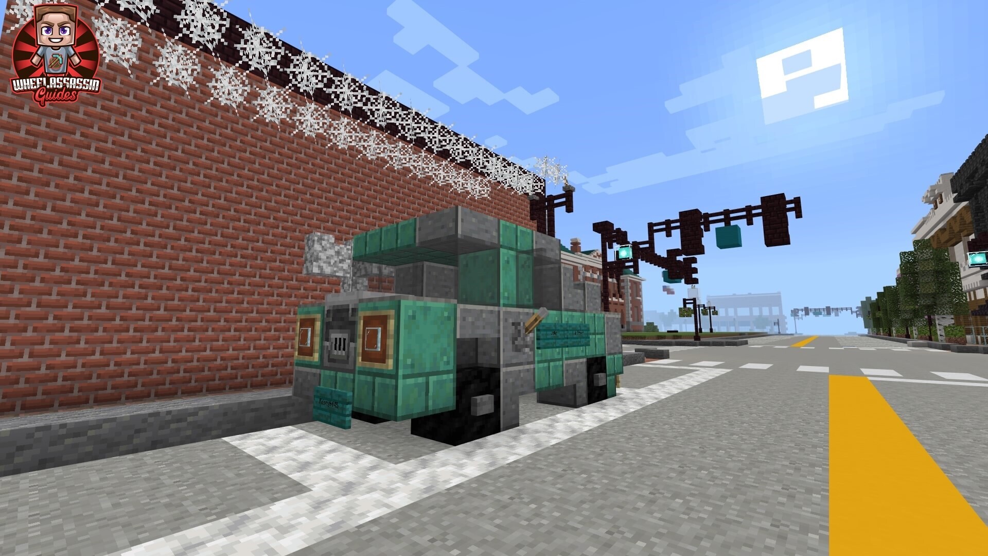 A Simple City Tow Truck!! Minecraft Map