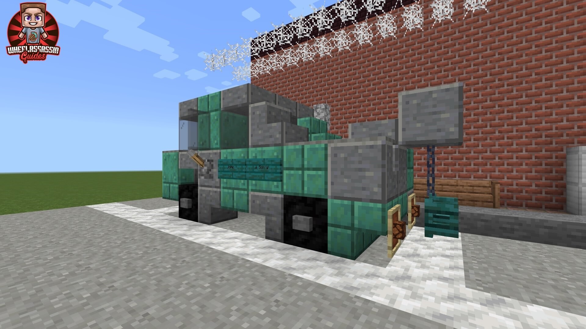 A Simple City Tow Truck!! Minecraft Map