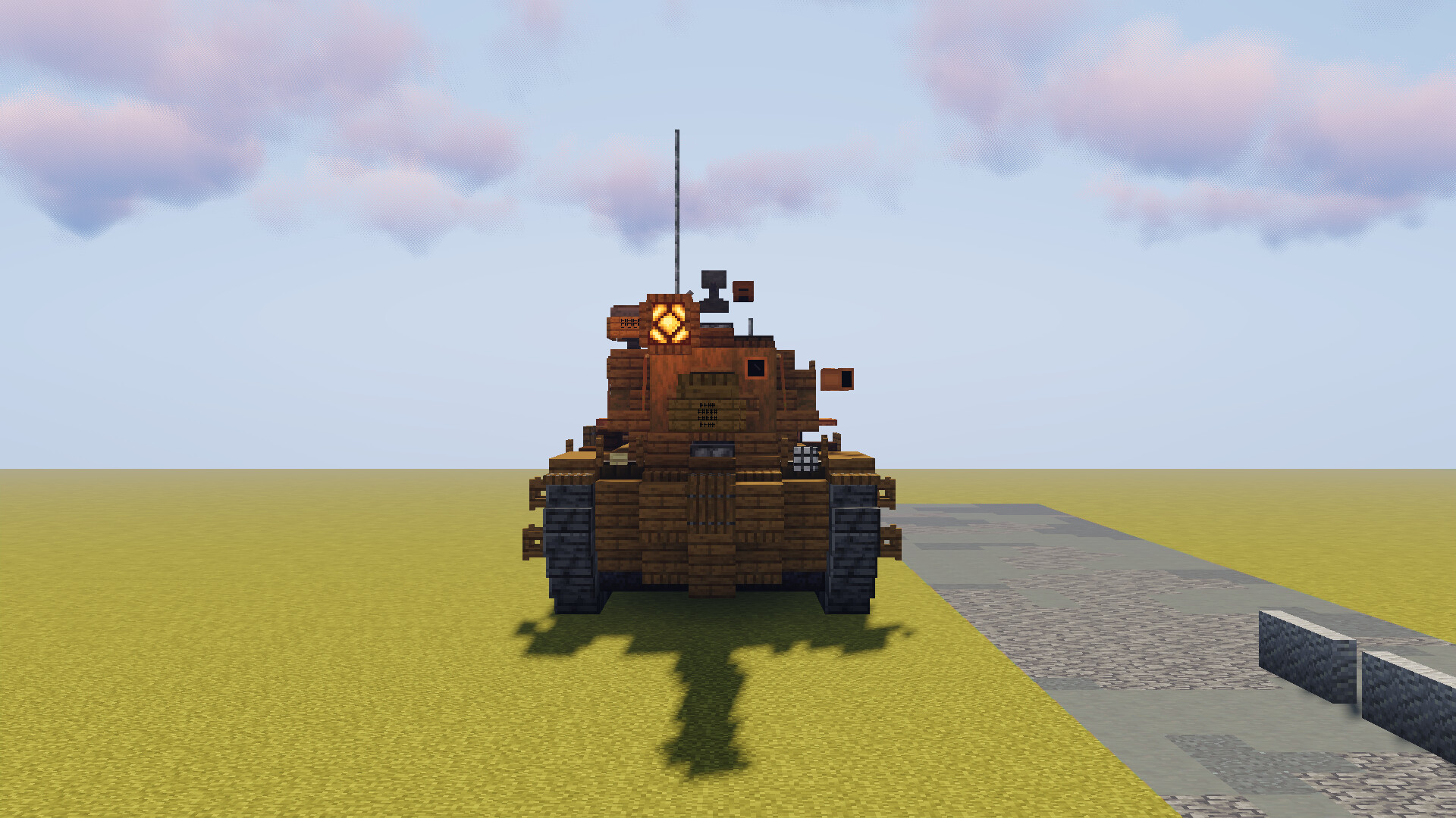 1985 - M48 patton Bundeswher ( scale 2:1 ) Minecraft Map