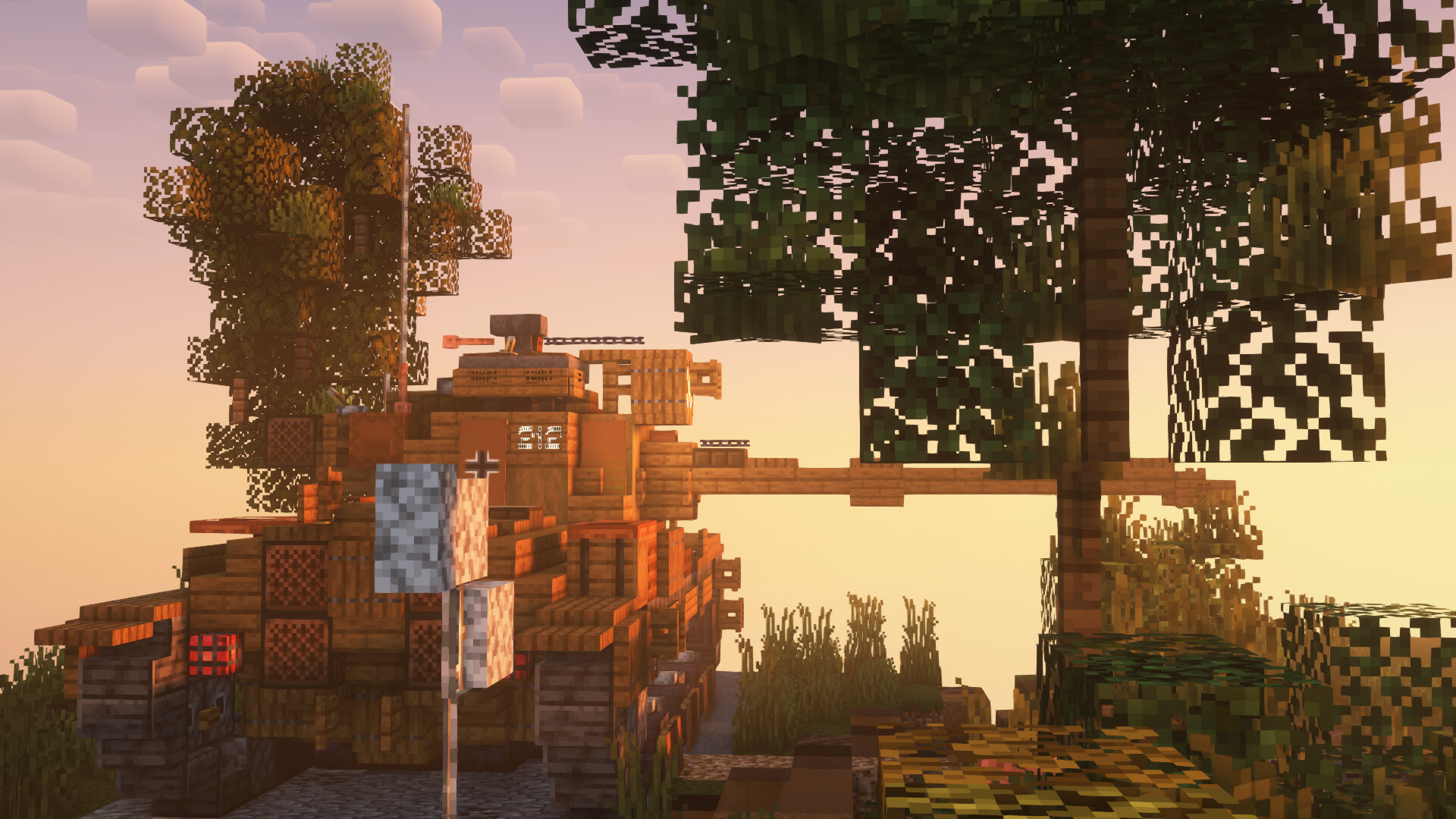 1985 - M48 patton Bundeswher ( scale 2:1 ) Minecraft Map