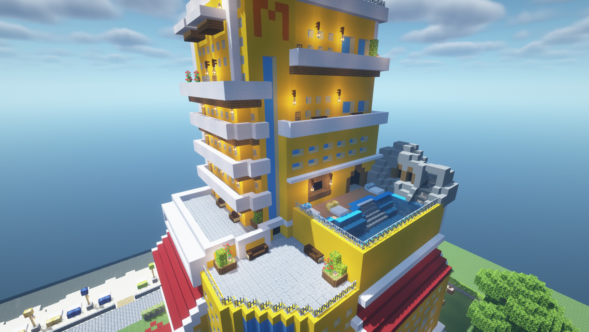 Hotel Minecraft Minecraft Map