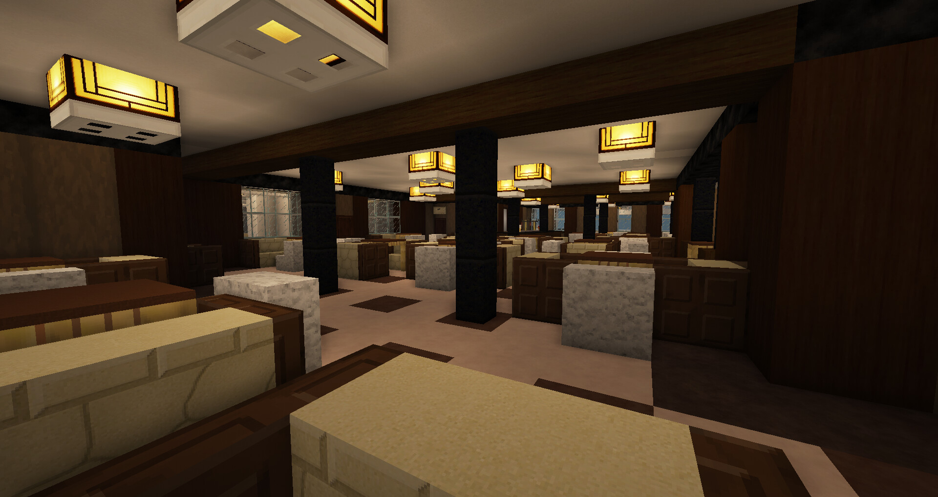 S.S. Balearic II. - Cruise ship of NEW-WHITE-STAR-LINE Minecraft Map