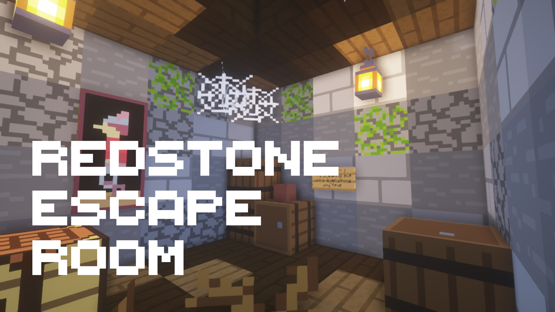 REDSTONE ESCAPE ROOM Minecraft Map