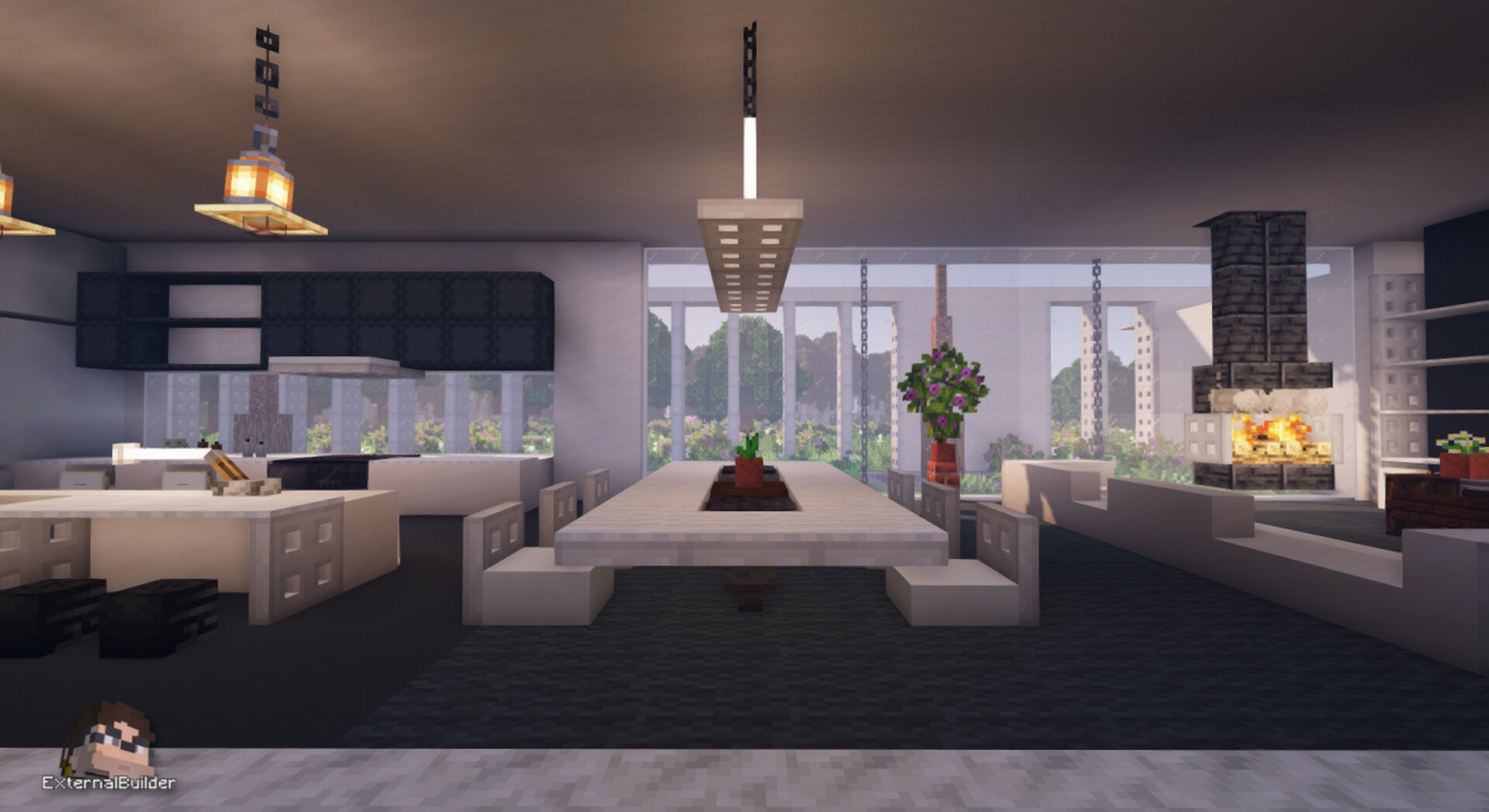 Minimalist house Minecraft Map